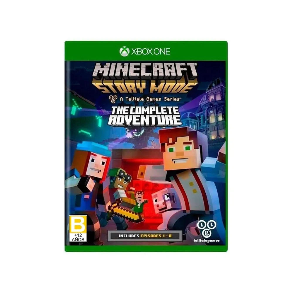 Minecraft Story Mode The Complete Adventure for Xbox One Unleash your heroism and save the Minecraft universe