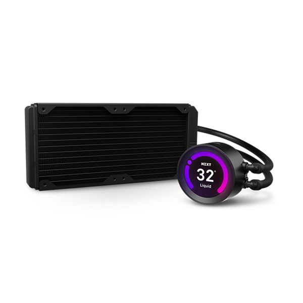 Shop NZXT Kraken Z53 240mm AIO Liquid Cooler With LCD Shop NZXT Kraken Z53 240mm AIO Liquid Cooler With LCD