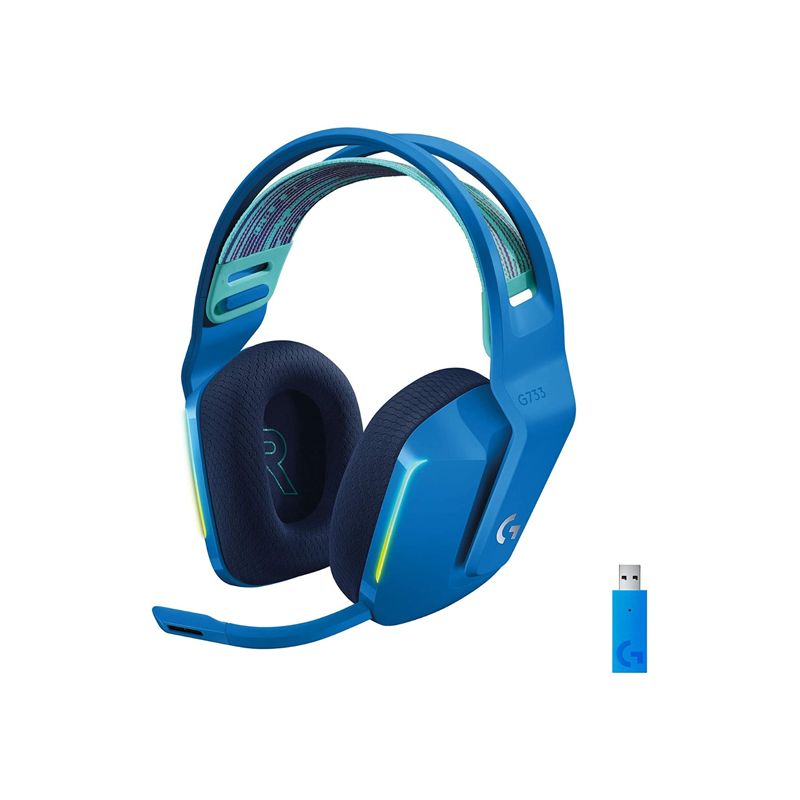 Logitech G733 Lightspeed Wireless Rgb Gaming Headset - Blue