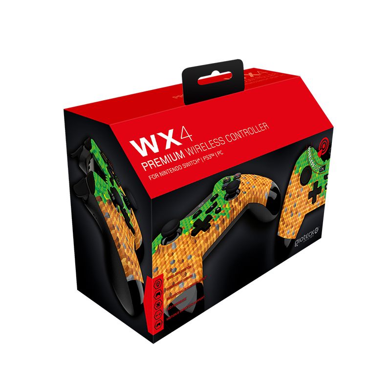 Gioteck - WX4 Premium Wireless Controller Cubes Edition For Nintendo ...