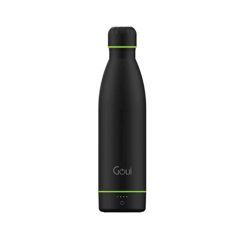 Shop Goui Loch Stainless Steel Bottle Wireless 6000mAh - Stone Black at ...