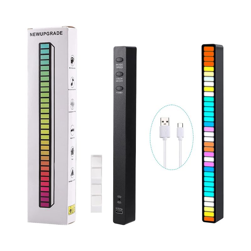 RGB Sound Reactive LED Light Bar - D08-RGB RGB Sound Reactive LED Light Bar - D08-RGB