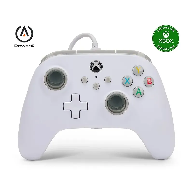 Shop Xbox: PowerA Enhanced Wired Controller for Xbox Series X|S – White ...