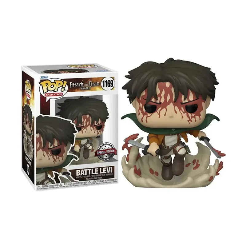 Shop Funko POP! Animation - Attack on Titan - Battle Levi (EXC) - 1169 ...