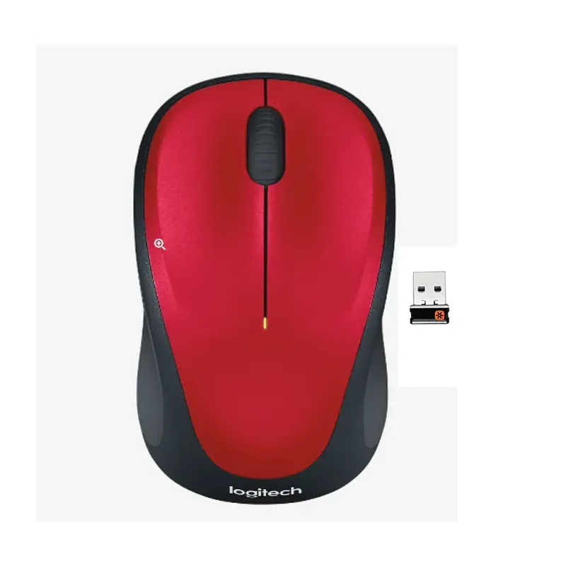Shop Logitech Mouse M235 Wireless - Red at the best price in Kuwait ...