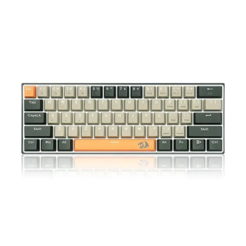 Shop Redragon Lakshmi Detachable Wire Mechanical Keyboard - (K606-OG&GY&BK) at the best price in ...