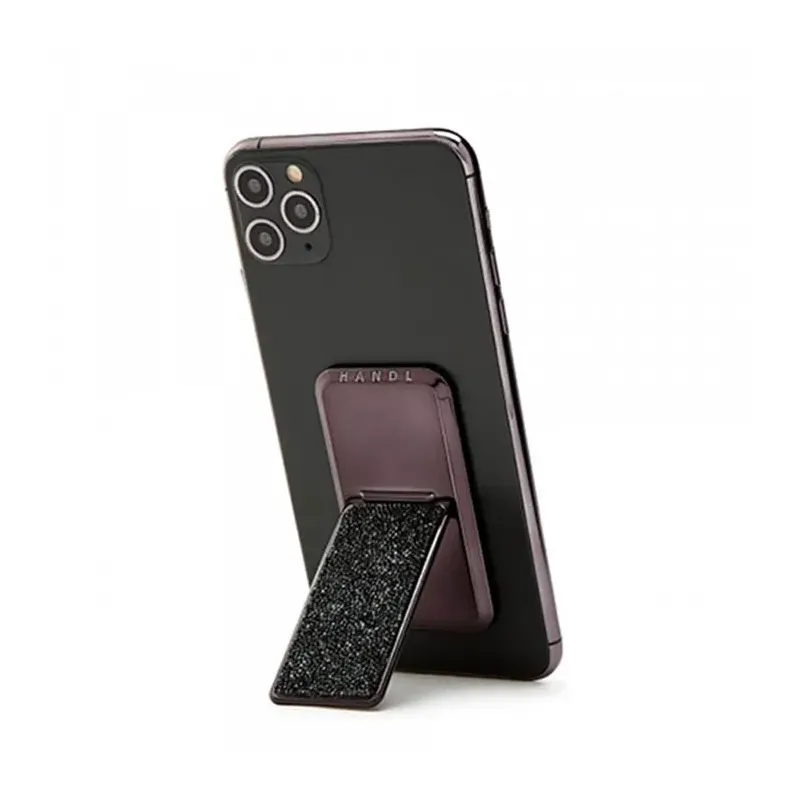 Shop HANDLstick Crystal Mobile Stand Phone Grip - Black at the best ...