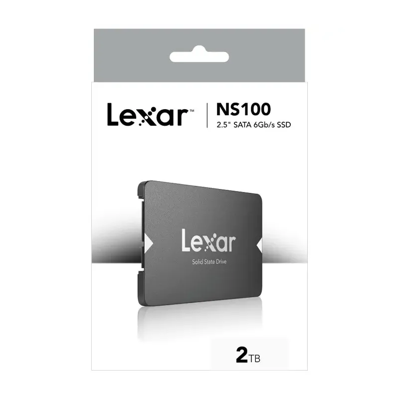 Lexar NS100 2TB 2.5” SATA 6Gb/s Internal SSD - Up to 550MB/s Read