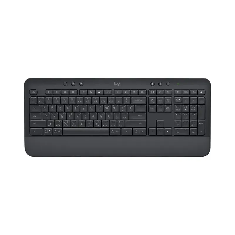 Shop Logitech Signature K650 Wireless Keyboard - English/Arabic ...