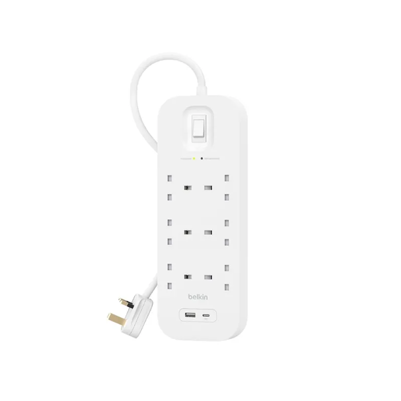 Belkin Connect Surge Protector With Usb-c And Usb-a Ports (6 Outlet ...