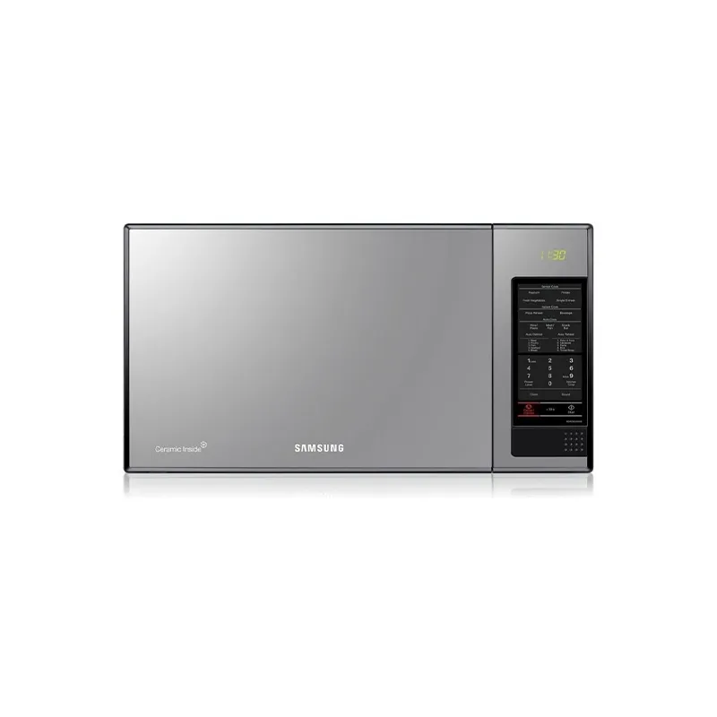 Shop Samsung Microwave Oven Solo 1000 W - Silver Ms405madxbb at the ...