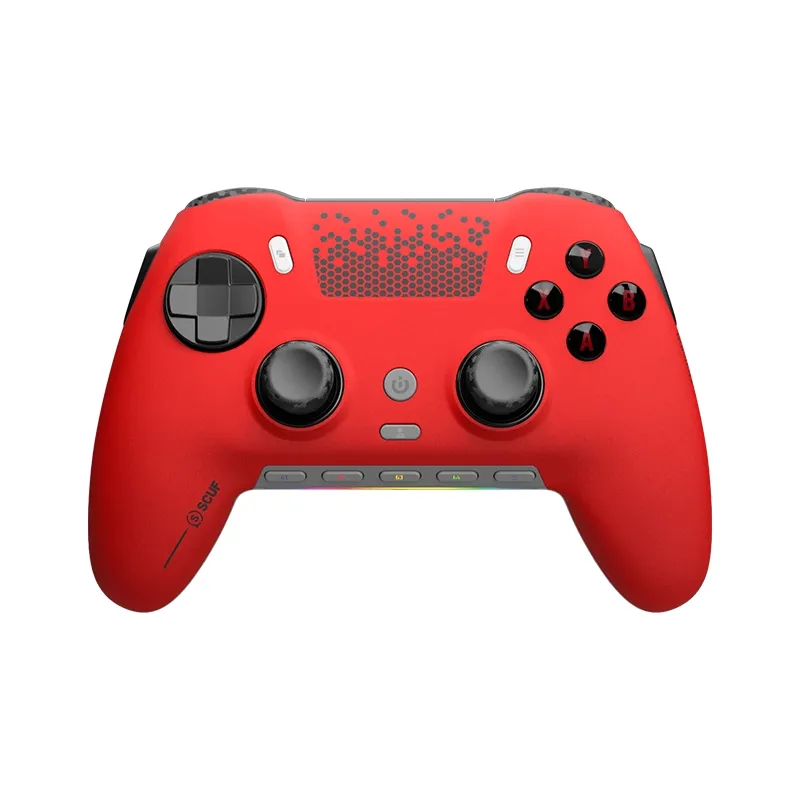 Shop Scuf Envision Pro Wireless Pc Gaming Controller For Pc - Red/gray ...