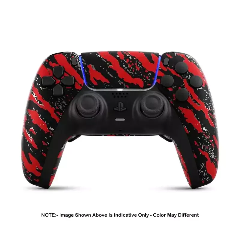 Ps5: Aim Controller Pro - Camo Red Fullprint