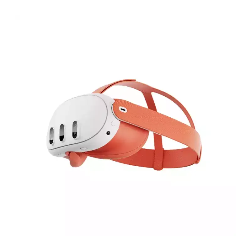 Meta Quest 3 Facial Interface & Head Strap (Blood Orange)