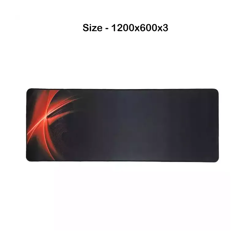 Shop Gaming Mouse Pad - Black And Red (1200x600x3) at the best price in ...