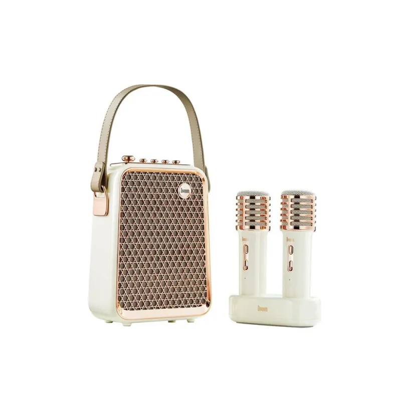 Shop Divoom Songbird-hq Portable Karaoke Bluetooth Speaker - White at ...