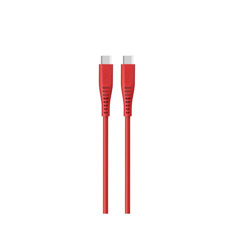 Shop Goui Rubber Type C To Typec 1.5m Cable - Red at the best price in ...