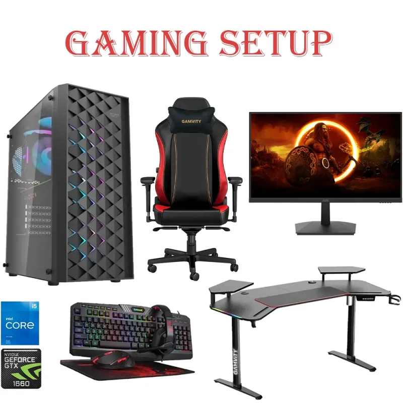 Shop Darkflash Dk351 Intel Core I5 - 11th Gen Gtx 1660 Gaming Pc With ...