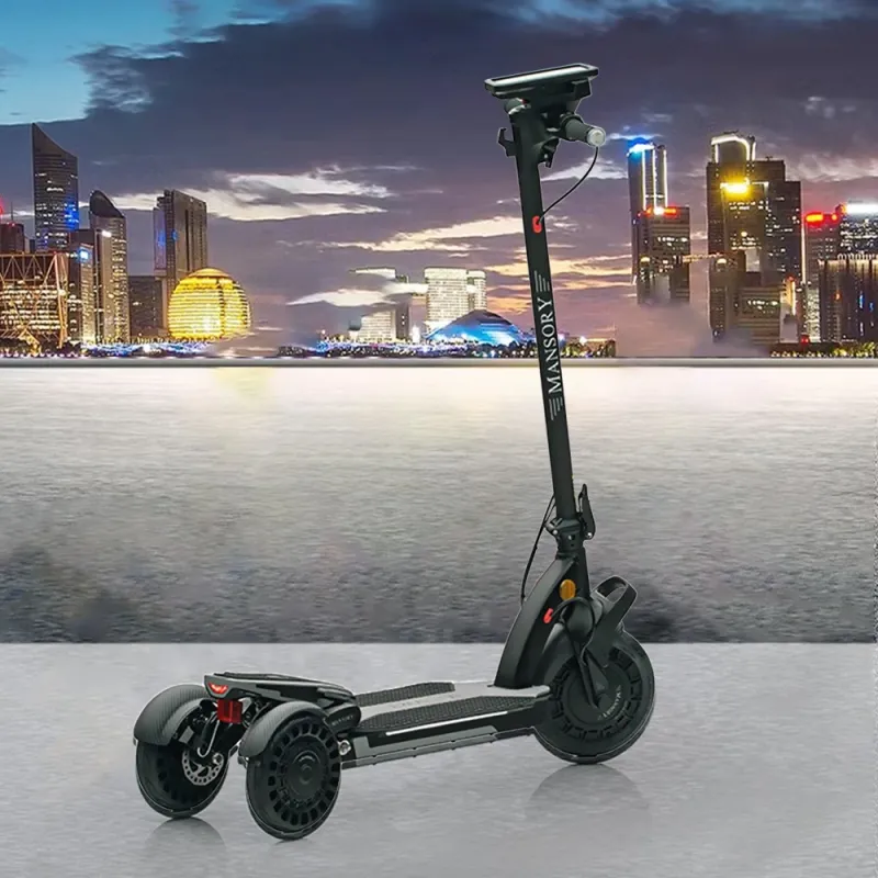 Mansory Sm10 3-Wheels Electric Scooter - Infinity Black: Experience ...