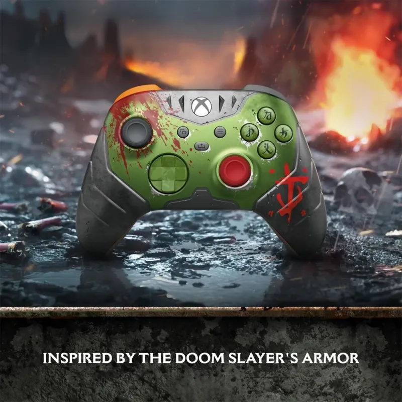 Shop Microsoft Xbox Wireless Controller – Doom: The Dark Ages Limited ...