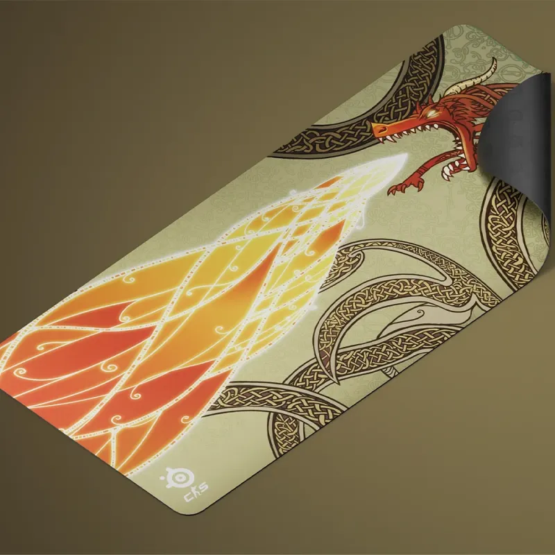 SteelSeries QcK XXL CS2 Dragon Lore Edition Mouse Pad - Ultimate Gaming ...