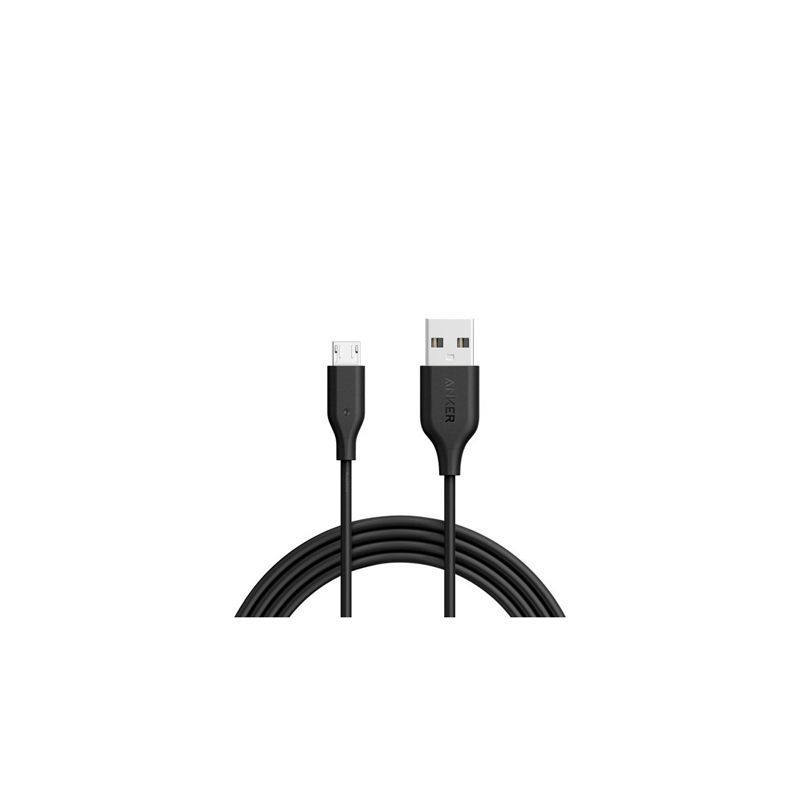 ANKER POWERLINE MICRO USB 6FT/1.8M - BLACK