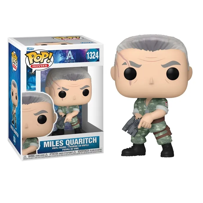 Shop Funko POP! Movies: Avatar - Miles Quaritch at the best price in ...