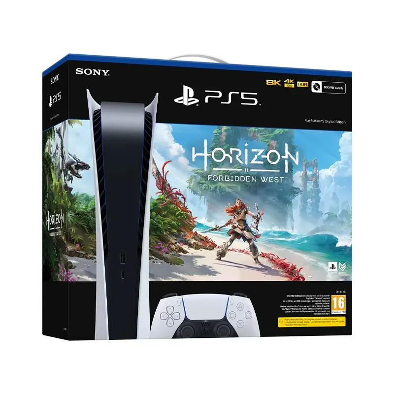PS5 Playstation 5 Digital Console (4k 120 Hdr 8k) 825gbwith Horizen ...
