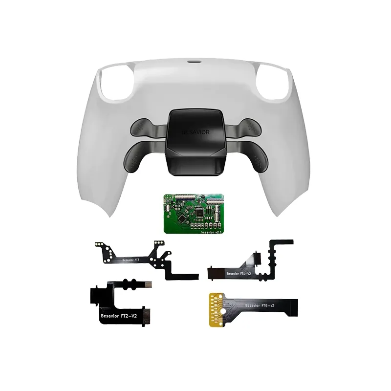 Besavior Diy Kit For Ps5 Controller White