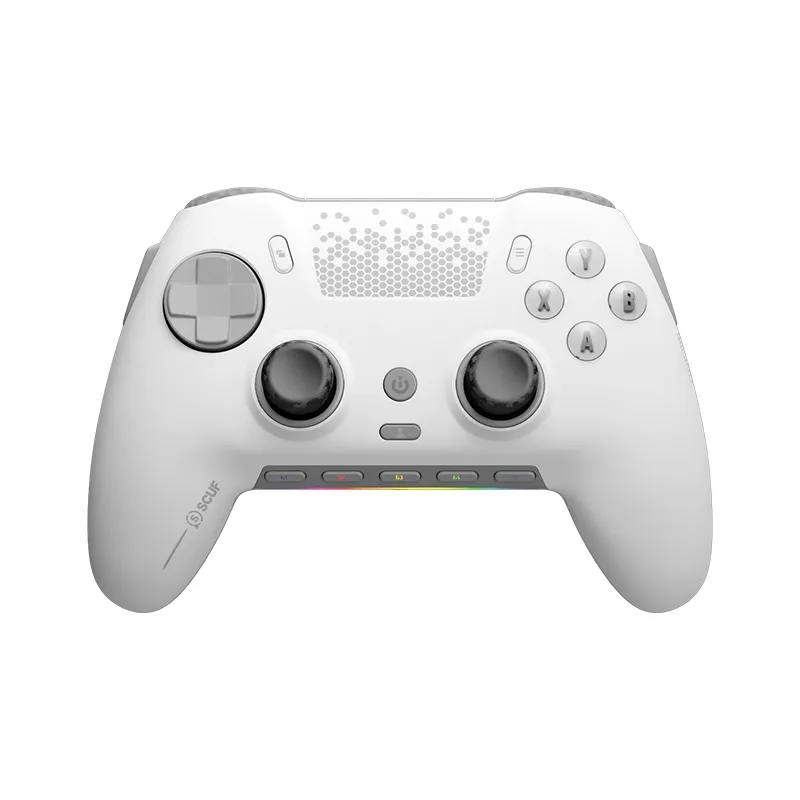 Scuf Envision Pro Wireless Pc Gaming Controller For Pc - White/gray
