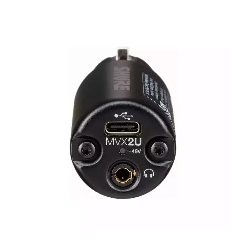 Shure Mvx2u Digital Audio Interface Xlr To Usb Adapter For Any Xlr ...