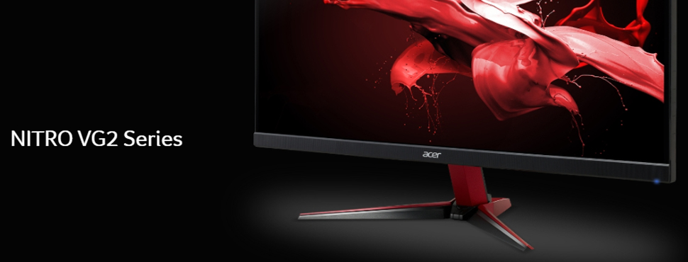 Acer VG272 Nitro VG2 Series 27inch FHD, IPS Gaming Monitor - 165Hz, 0.5Ms