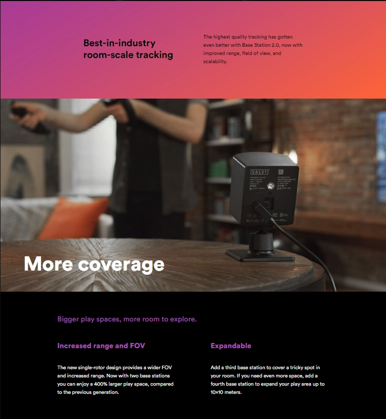 Valve Steam Index VR Full Headset Kit