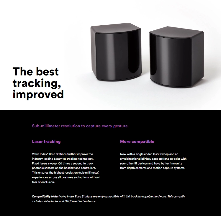 Valve Steam Index VR Full Headset Kit